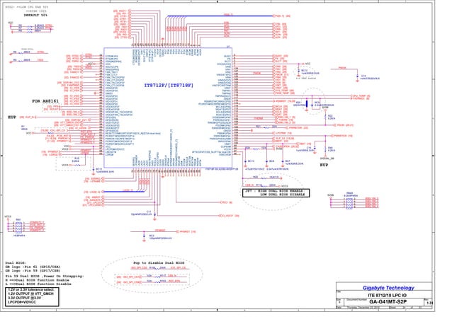 Gigabyte GA-G41MT-S2P - 1.3 Schematic Diagram.pdf | Computer Peripherals | Computing