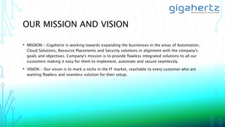 Gigahertz Computing India Pvt Ltd | PPT