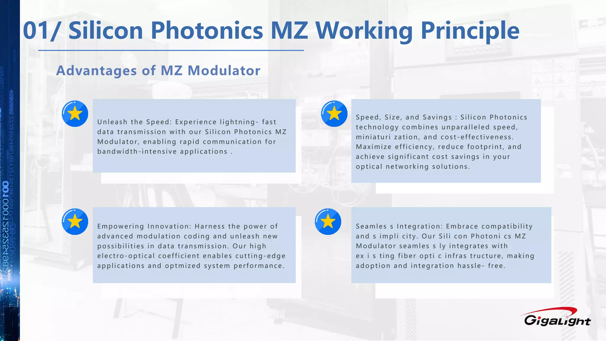 GIGALIGHT-Optical Transceiver SiPh MZ Quad Operating Point Locking | PDF