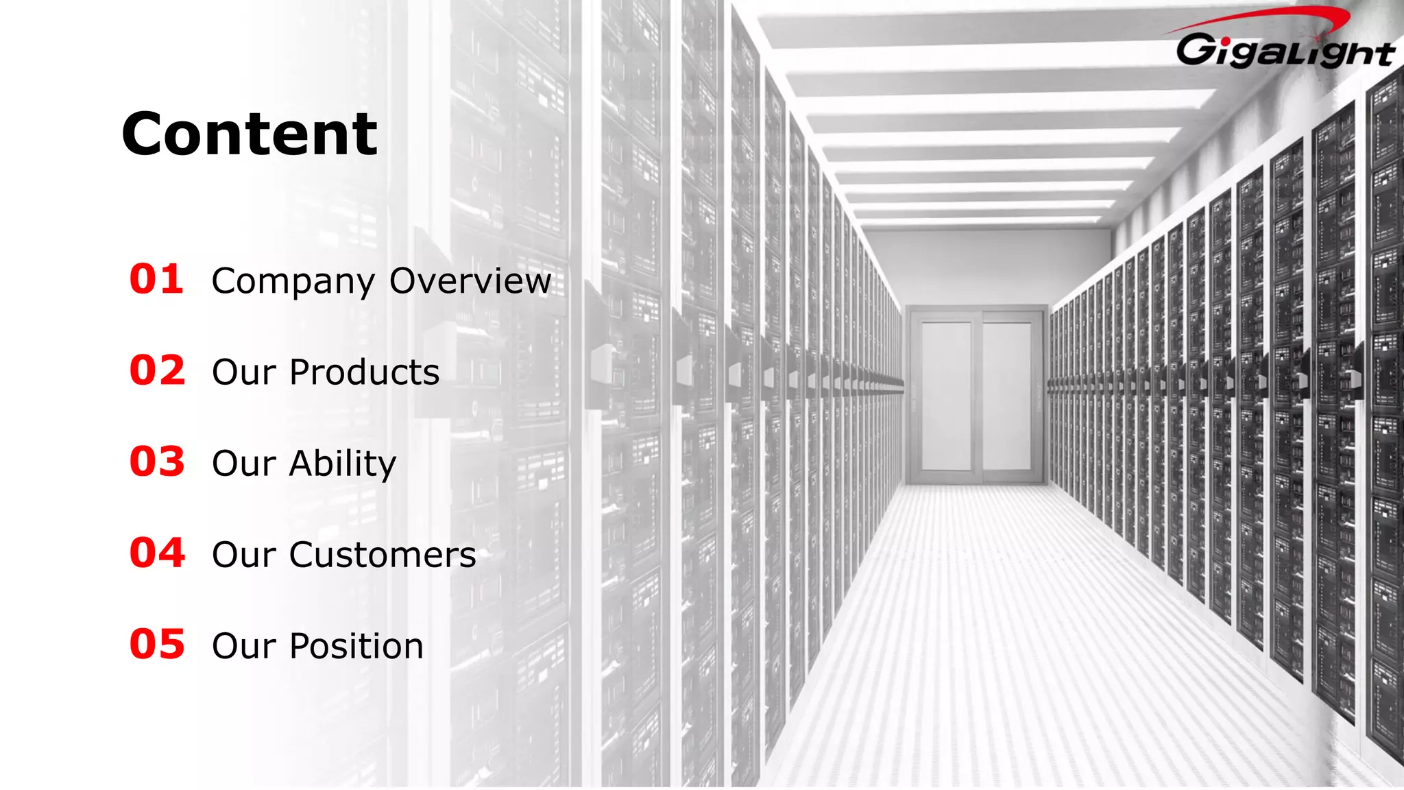 The Introduction of Gigalight | PPT