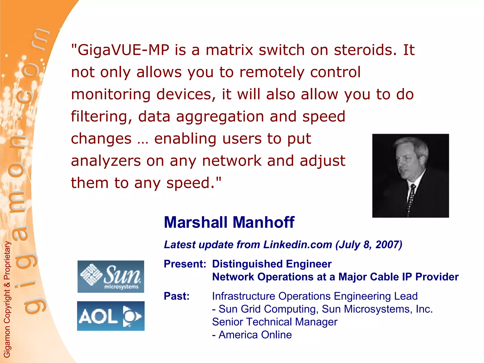 Gigamon Systems Case Studies | PPT