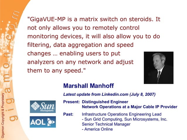 Gigamon Systems Case Studies | PPT