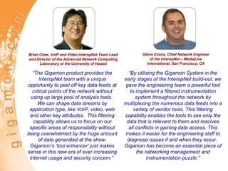 Gigamon Systems Case Studies | PPT