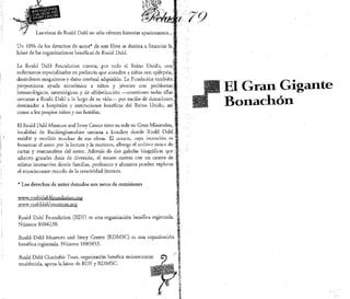 EL GRAN GIGANTE BONACHON LIBRO DE LECTURA | PDF