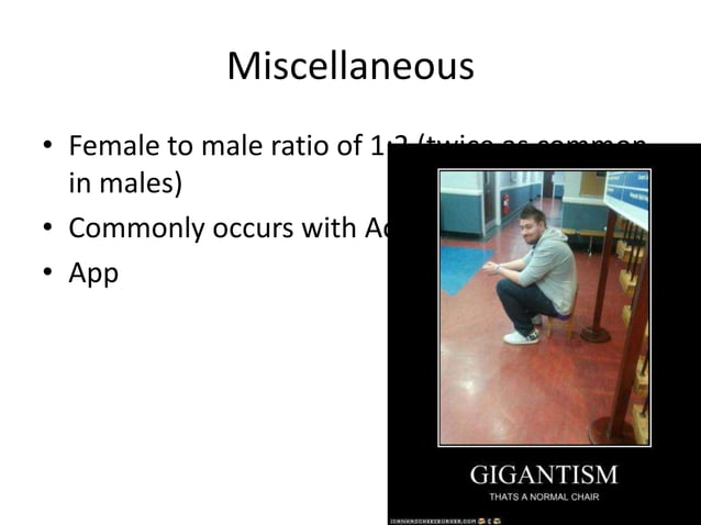 Gigantism | PPTX | Hormonal Disorders | Endocrine and Metabolic Diseases