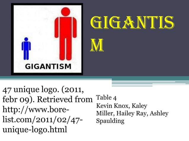 Gigantism 120223070434-phpapp01 | PPTX