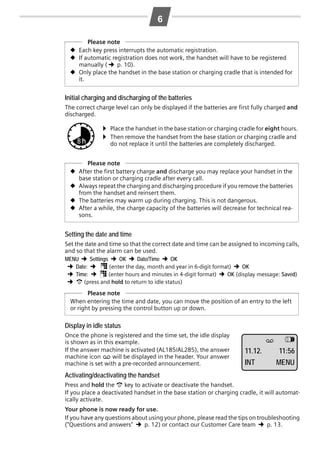 Gigaset al180 al185 telephone manual | PDF