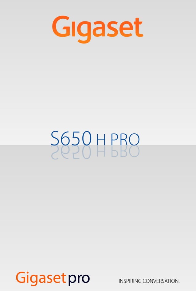 Gigaset S650H Pro Digital Cordless Phone | PDF