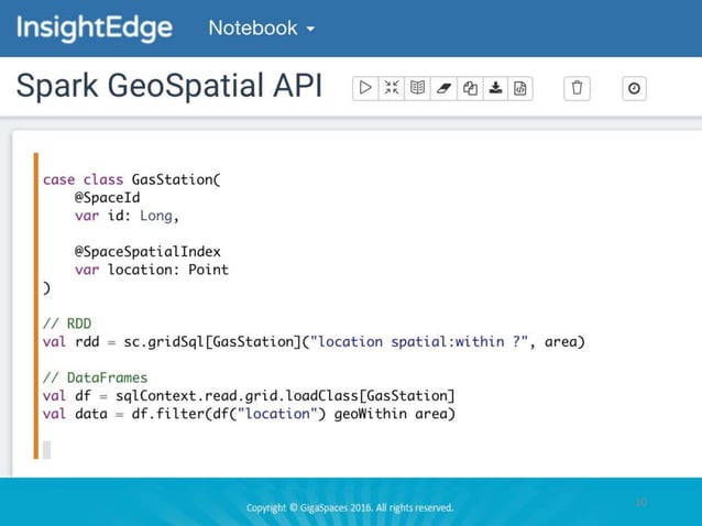 Geo Analytics With Apache Spark And In Memory Data Grids Pptx Cloud