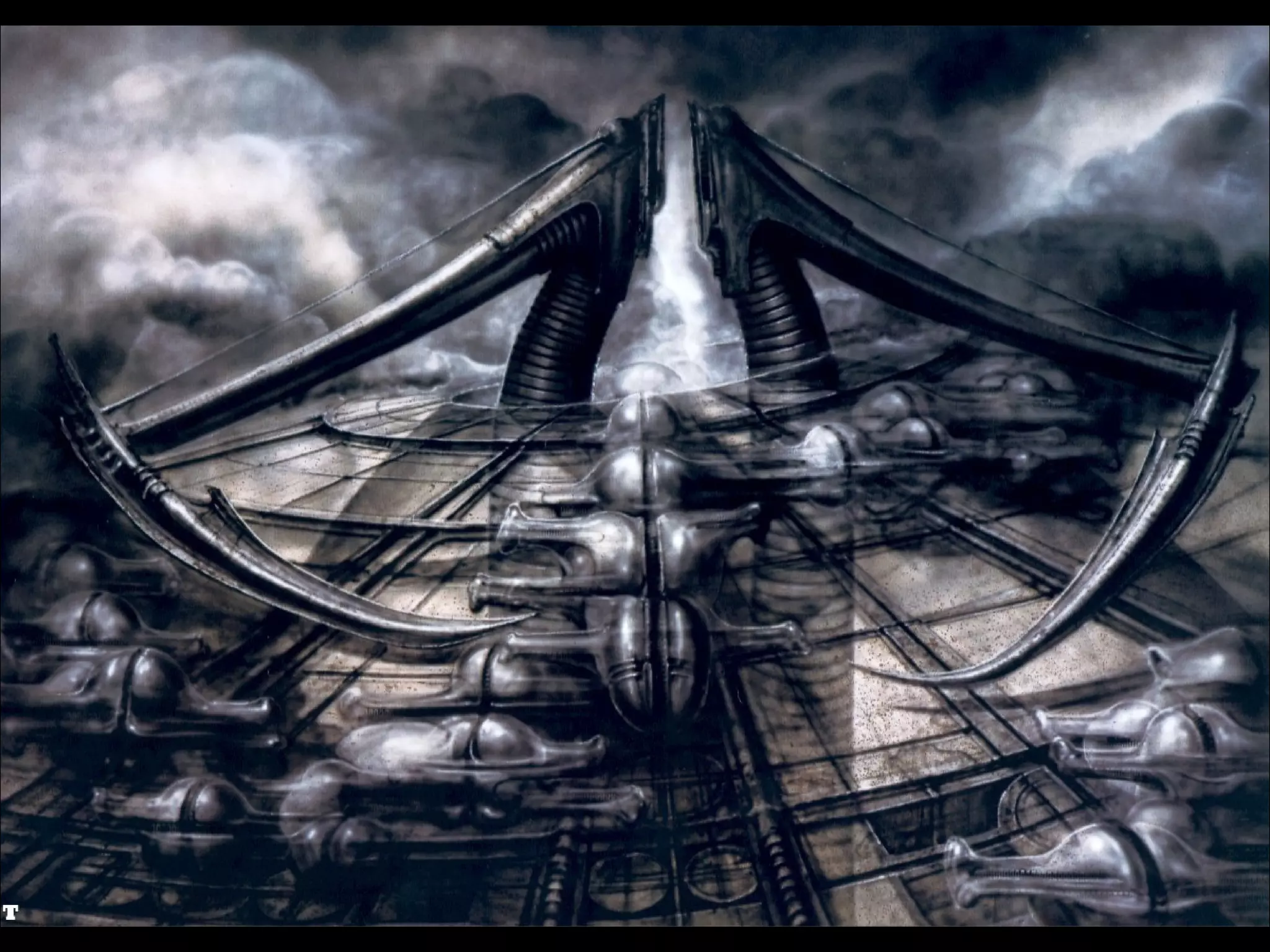 Giger Biomechanical Landscape | PPS | Landscaping | Home & Garden