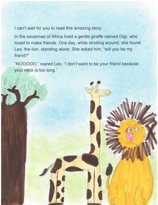Gigi the Very Friendly Giraffe (Updated Version) | PDF
