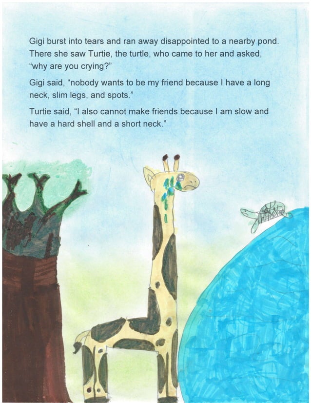 Gigi the Very Friendly Giraffe (Updated Version) | PDF