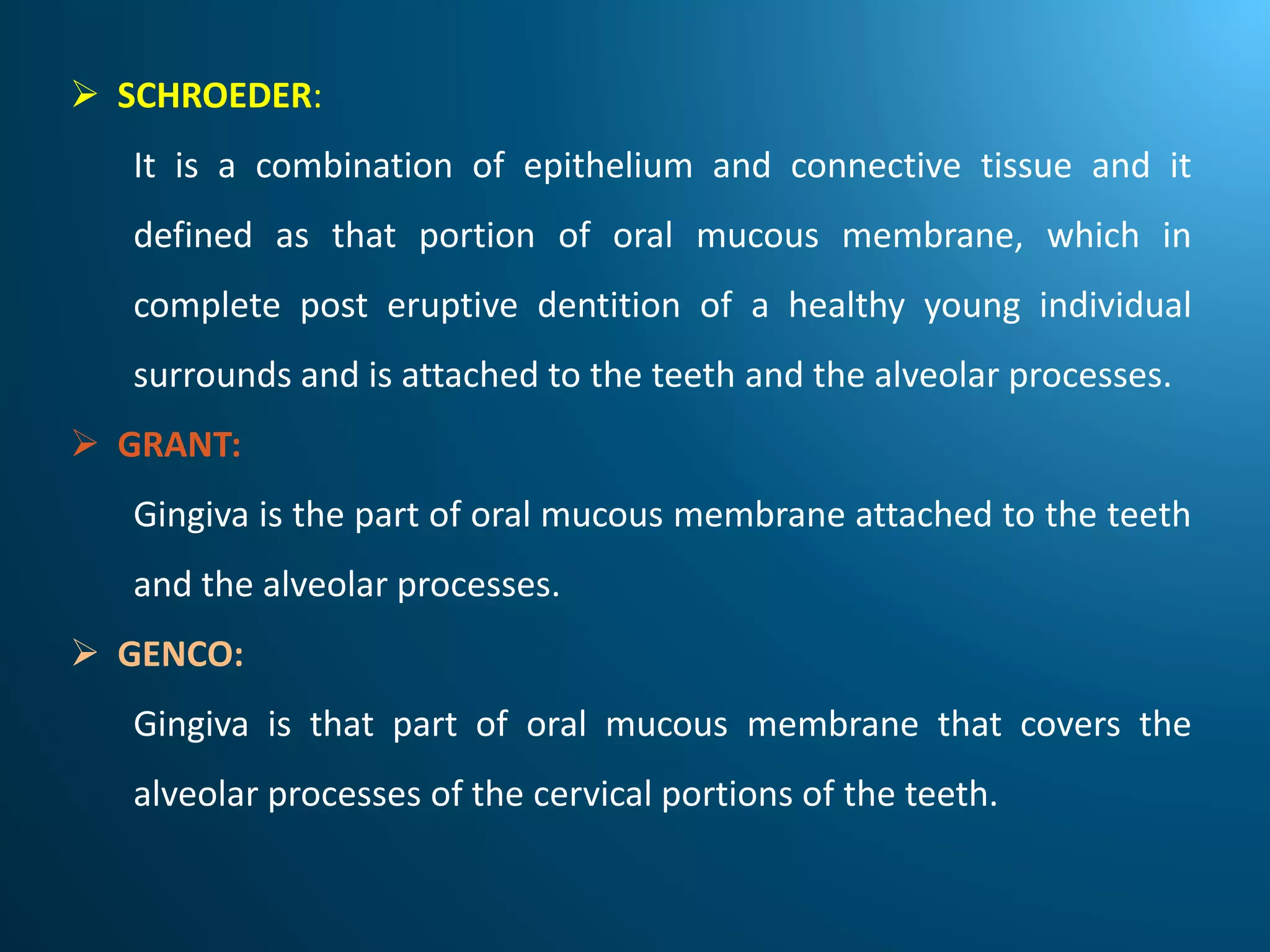 Gingiva | PPTX | Dental Health | Diseases and Conditions
