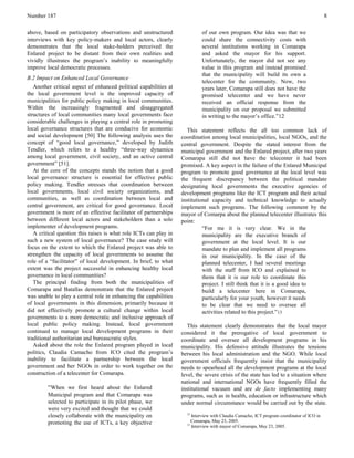 Decentralization, Clientelism and Popular Participation: Is there a ...