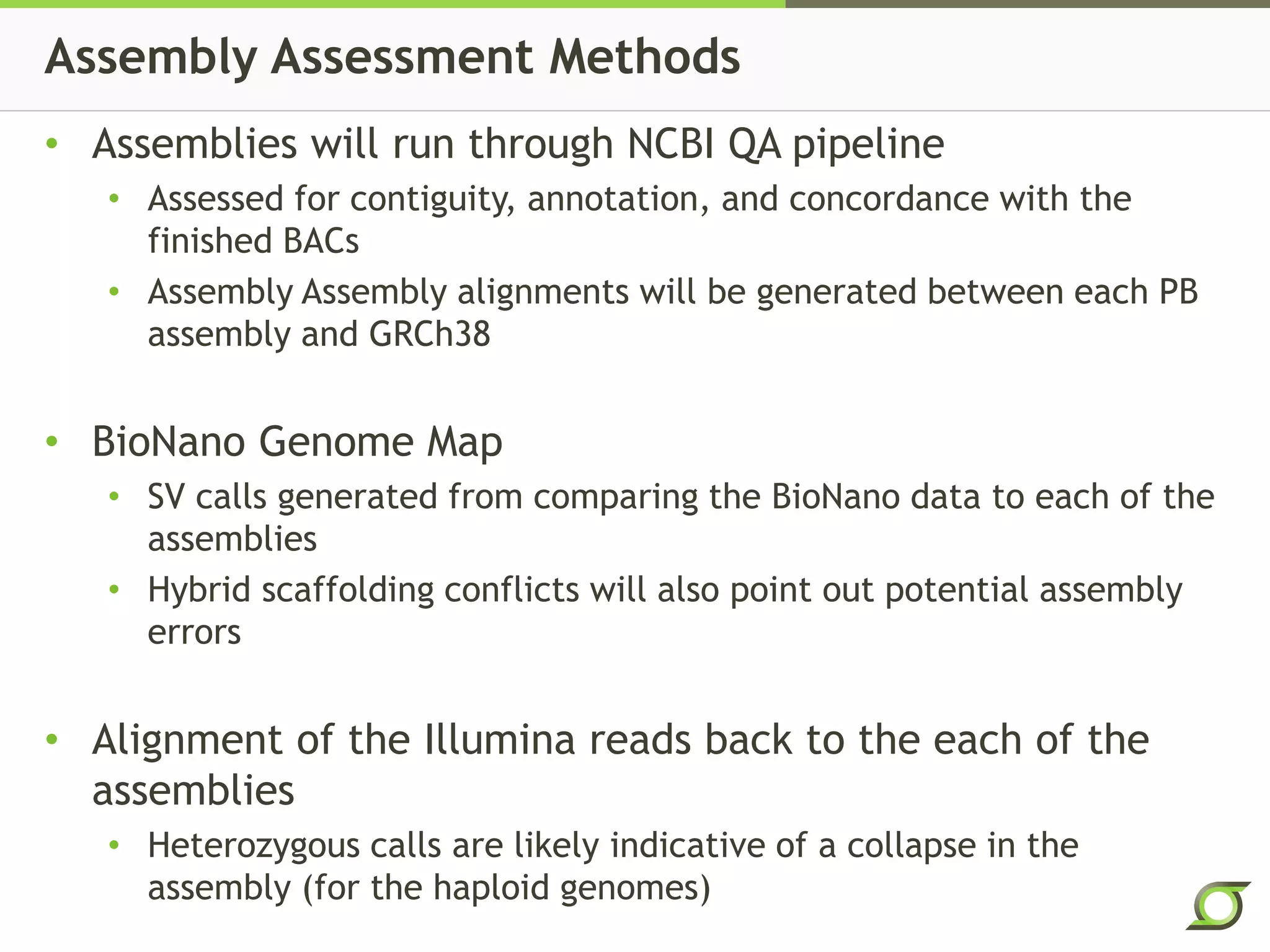 Creating Reference-Grade Human Genome Assemblies | PPTX