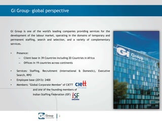 Gi Group India - International Recruitment | PPTX