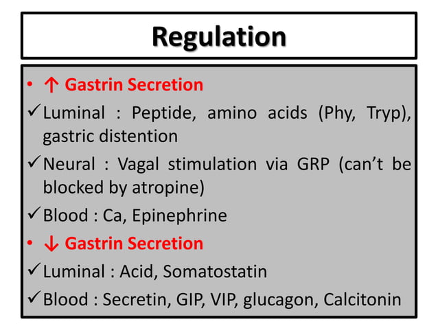 Gastrointestinal Hormones, their uses and functions | PPT