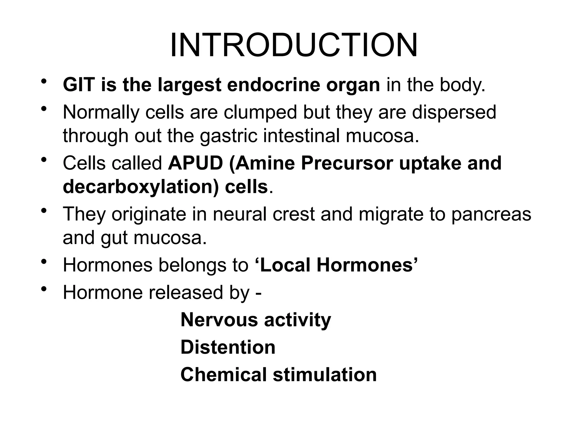 Gi Hormones Updated Pathology Gastrointestinalpptx 1421