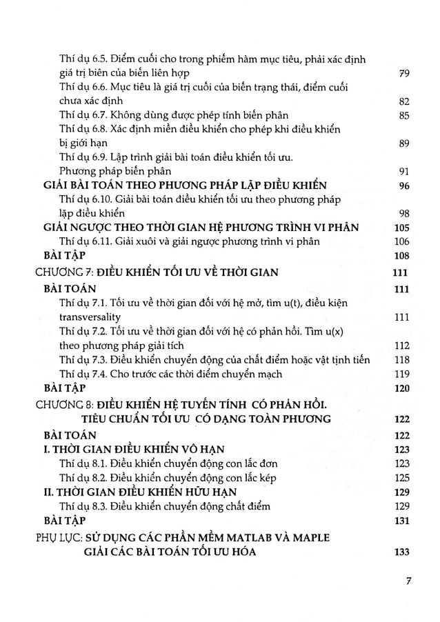 Giải bài toán tối ưu hóa ứng dụng bằng MATLAB - Maple - Tối ưu hóa tĩnh và điều khiển tối ưu ...