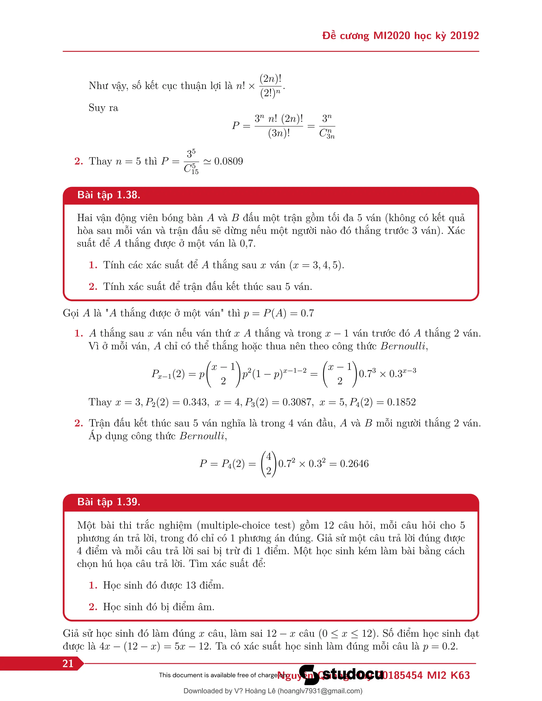 Giải bài tập XSTK.pdf