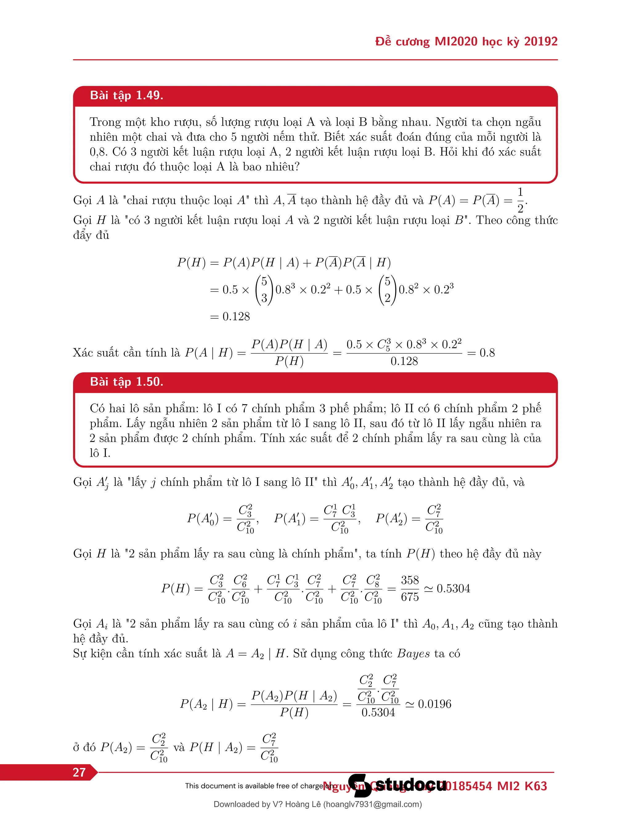 Giải bài tập XSTK.pdf