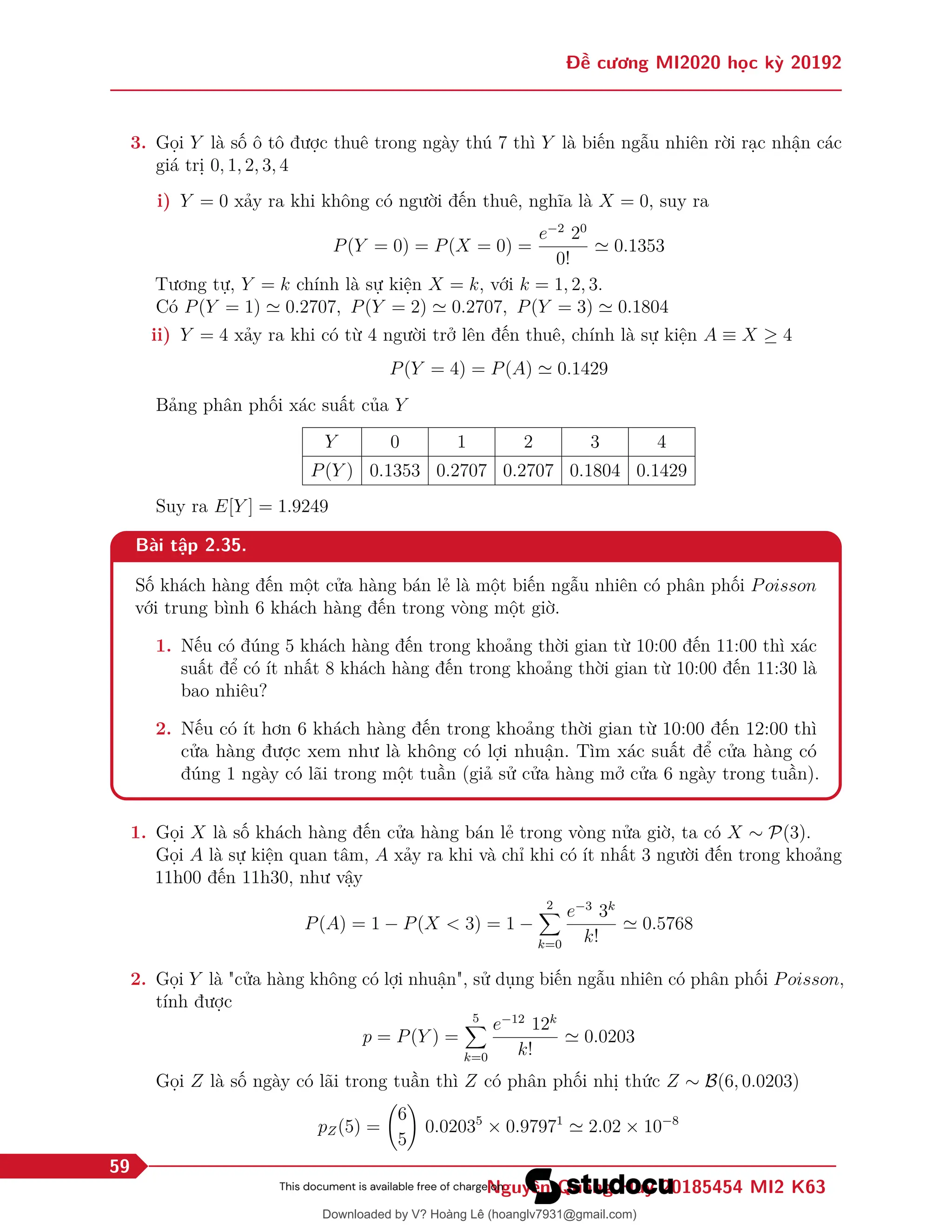 Giải bài tập XSTK.pdf