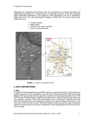 A multi-scale Urban Analysis Using Remote Sensing and GIS | PDF