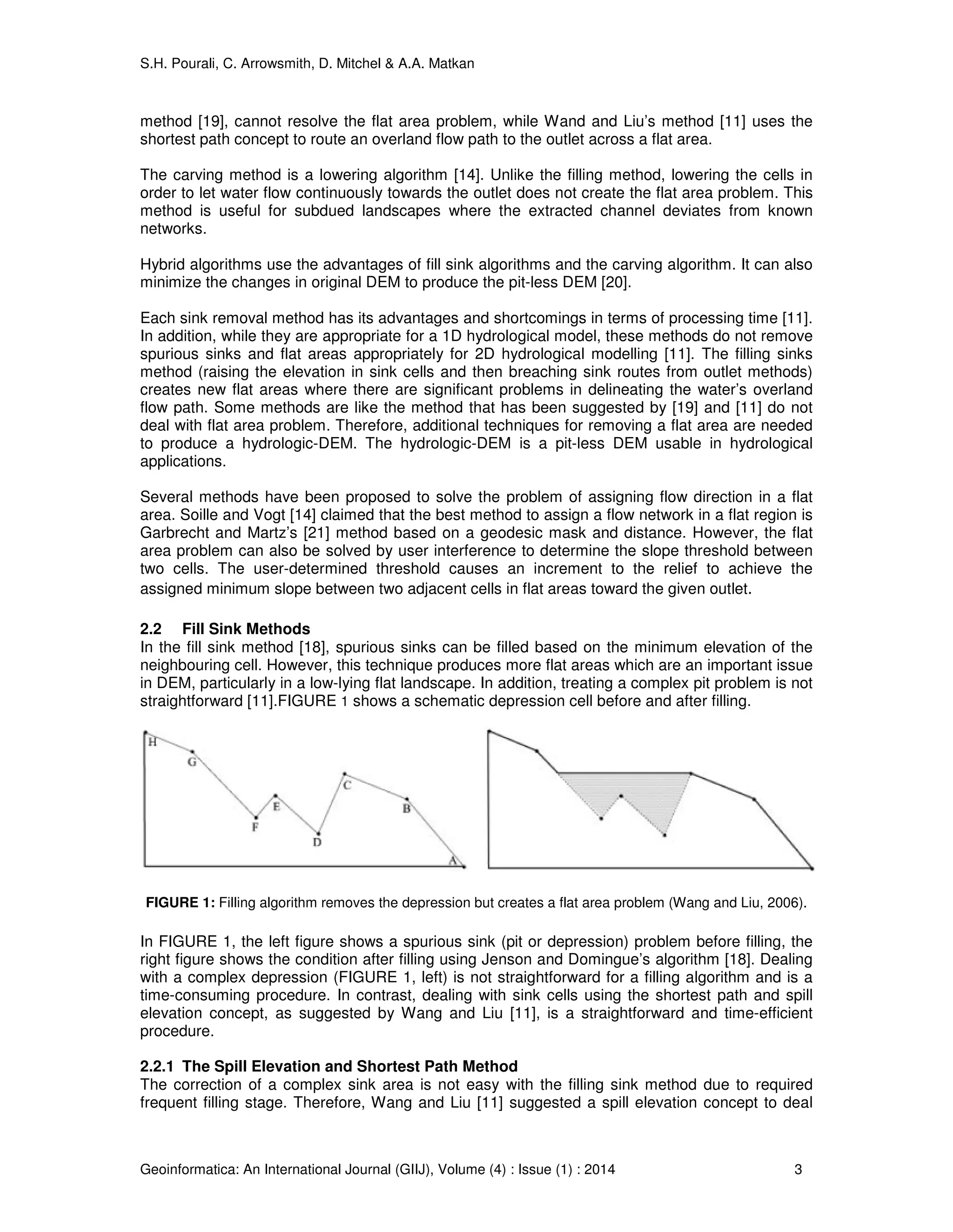 Modelling An Overland Water Flow Path In An Urban Catchment Using GIS | PDF