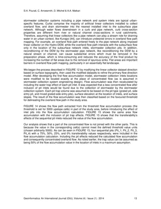 Modelling An Overland Water Flow Path In An Urban Catchment Using GIS | PDF