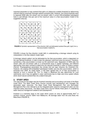 Modelling An Overland Water Flow Path In An Urban Catchment Using GIS | PDF