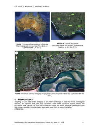 Modelling An Overland Water Flow Path In An Urban Catchment Using GIS | PDF
