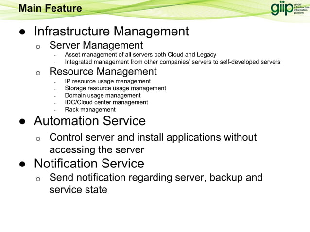 giip service brochure (en) 150705 | PPT | Free Download