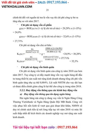 Giải pháp huy động vốn tại Tổng Công Ty Cổ Phần Y Tế Danameco.doc