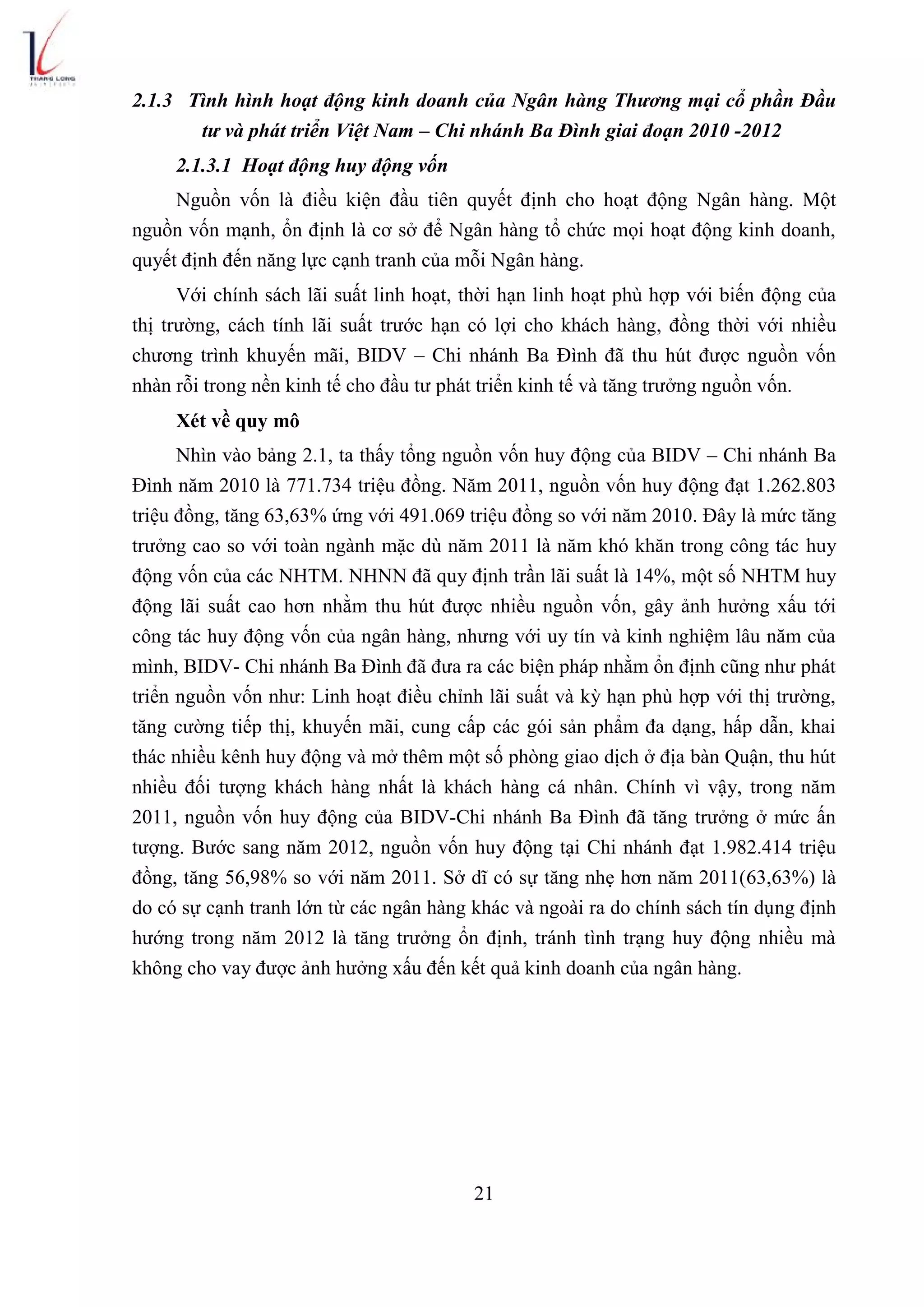 Giải pháp nâng cao hiệu quả hoạt động cho vay tiêu dùng tại ngân hàng thương mại cổ phần đầu tư ...