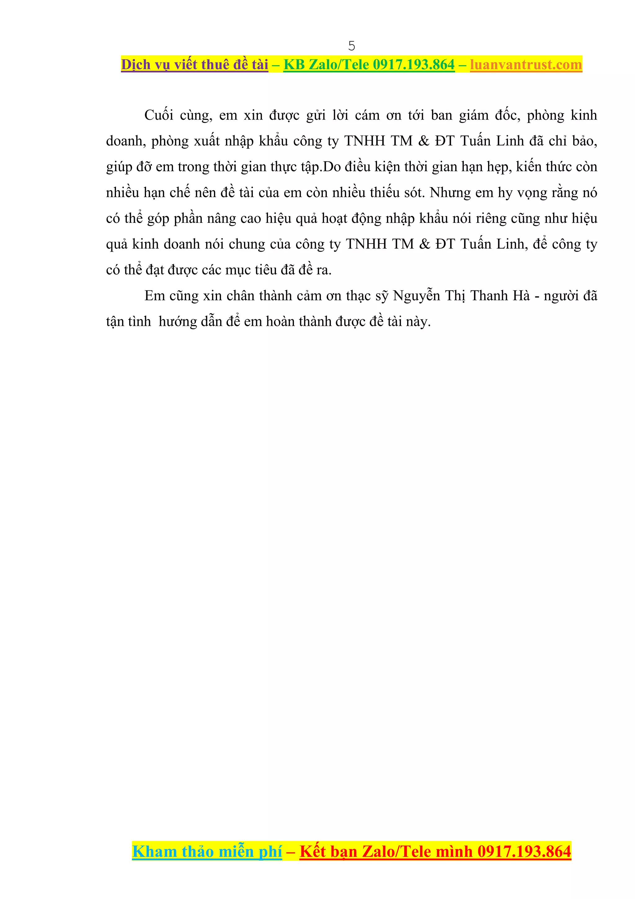 Giải pháp nâng cao hiệu quả hoạt động nhập khẩu của công ty thương mại và đầu tư Tuấn Linh.doc