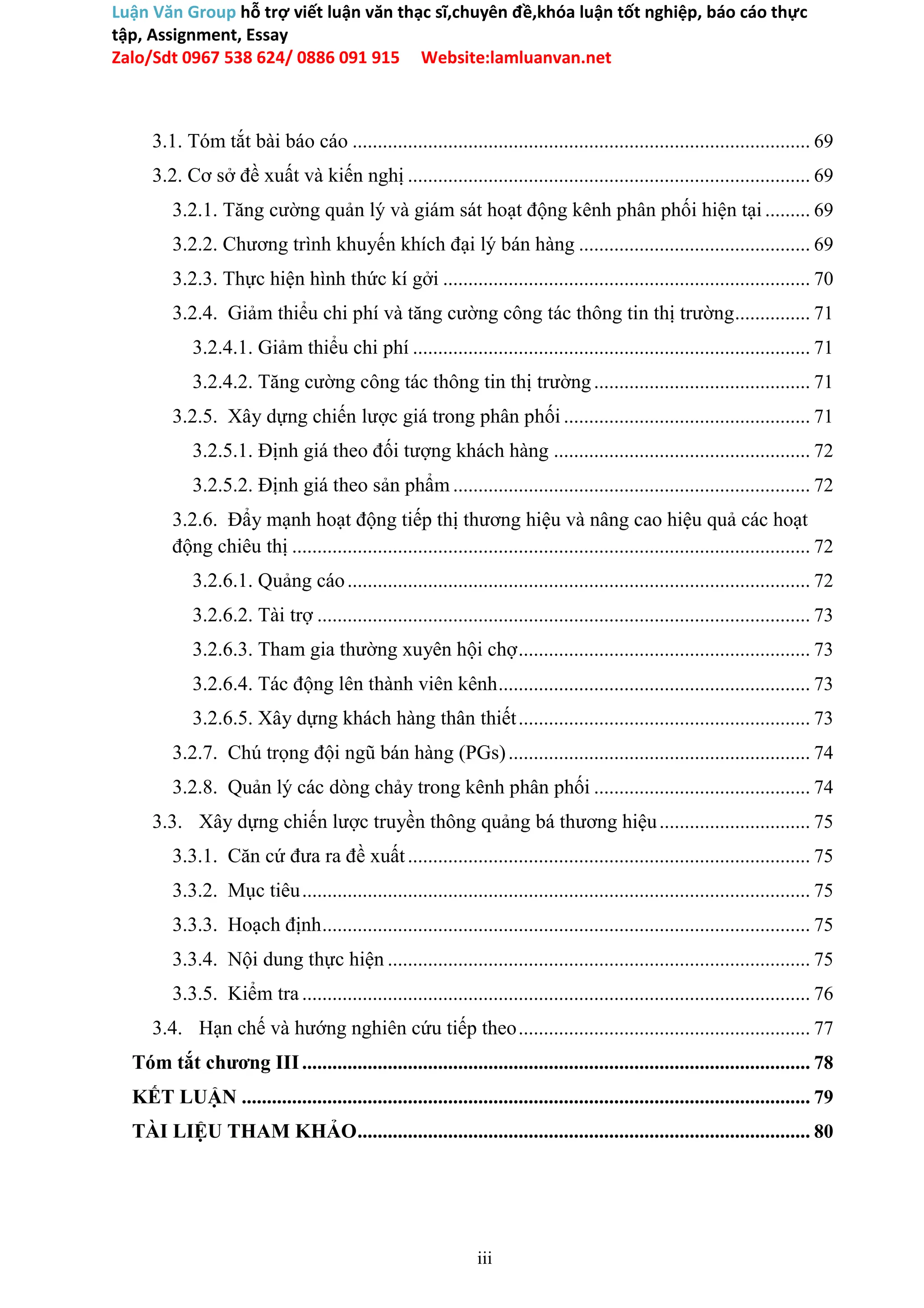 Giải pháp nâng cao hiệu quả kênh phân phối tại Công ty Cổ phần Kim Phong Phú | DOC