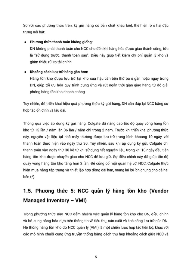 Giải pháp tối ưu hàng tồn kho cho Doanh nghiệp: Phối hợp cùng Nhà cung cấp_Atalink | PDF