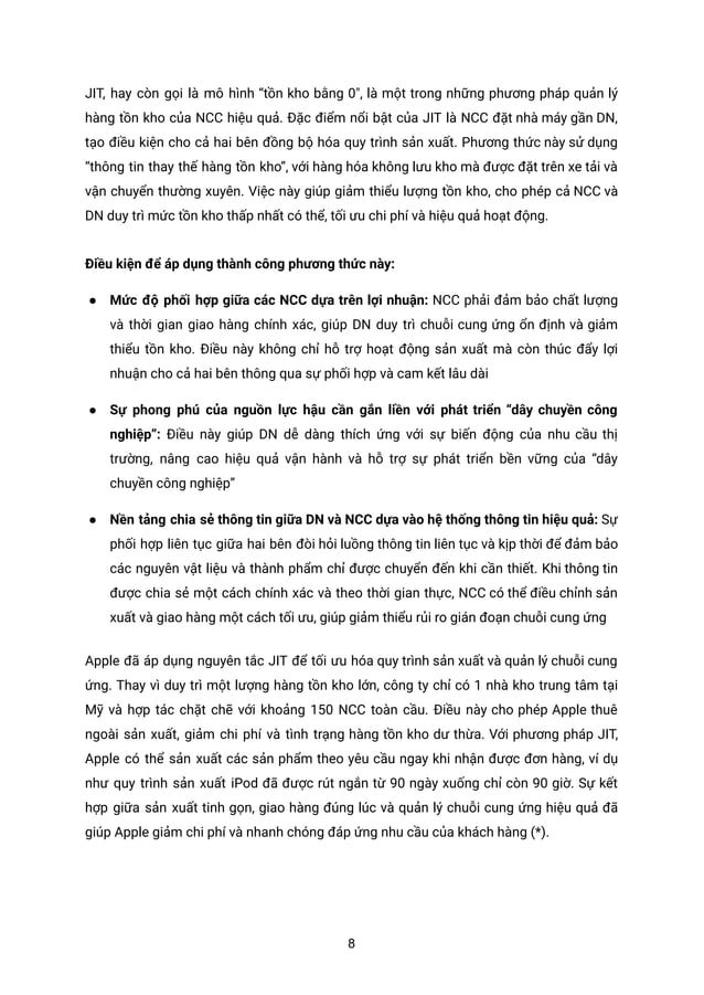 Giải pháp tối ưu hàng tồn kho cho Doanh nghiệp: Phối hợp cùng Nhà cung cấp_Atalink | PDF