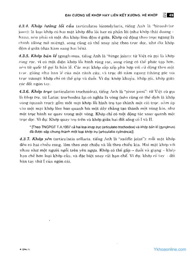 Giải phẫu người tập 1 gs. trịnh văn minh byt | PDF