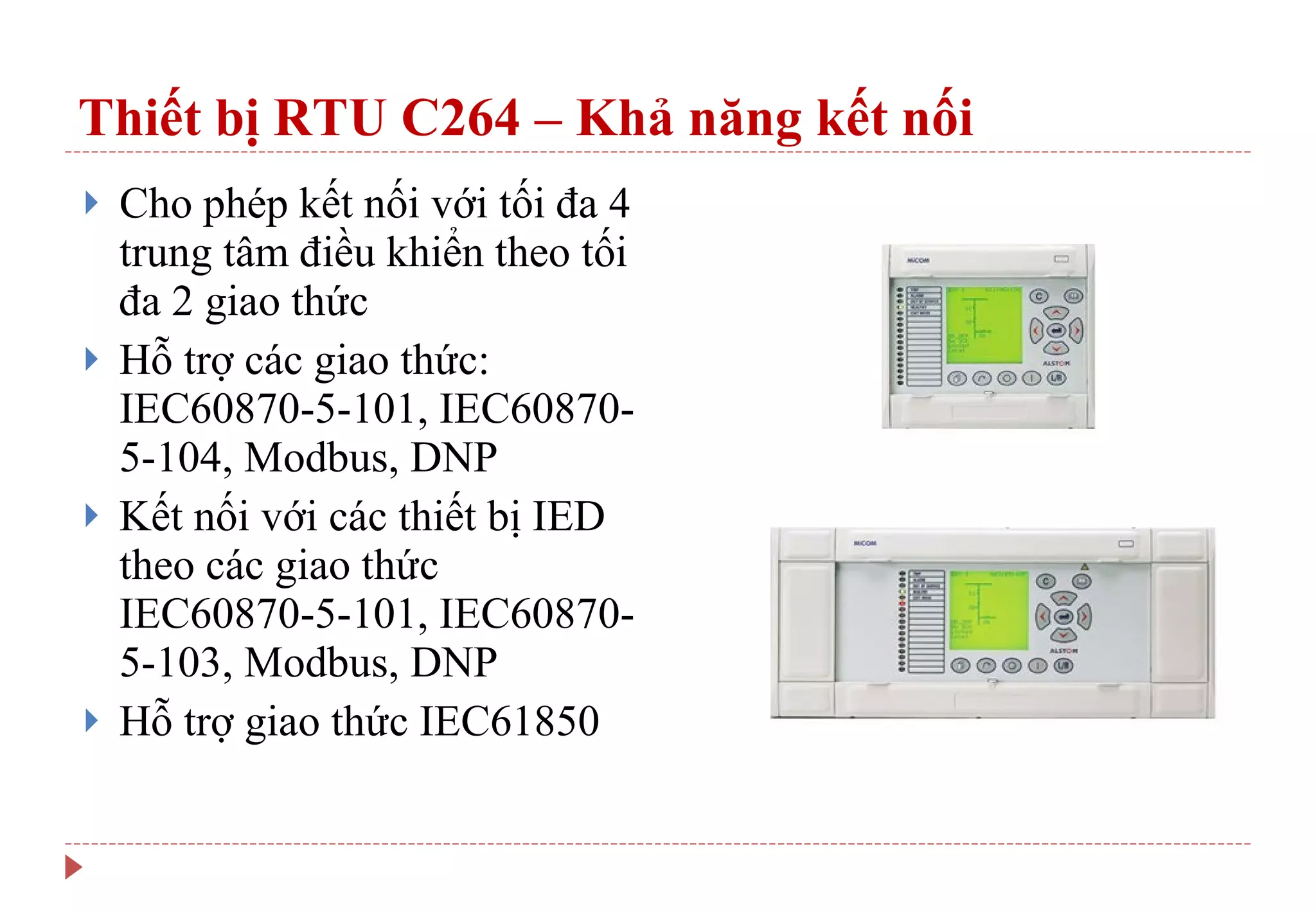 Giới thiệu hệ thống scada trạm biến áp 110 kv bàu xéo | PDF