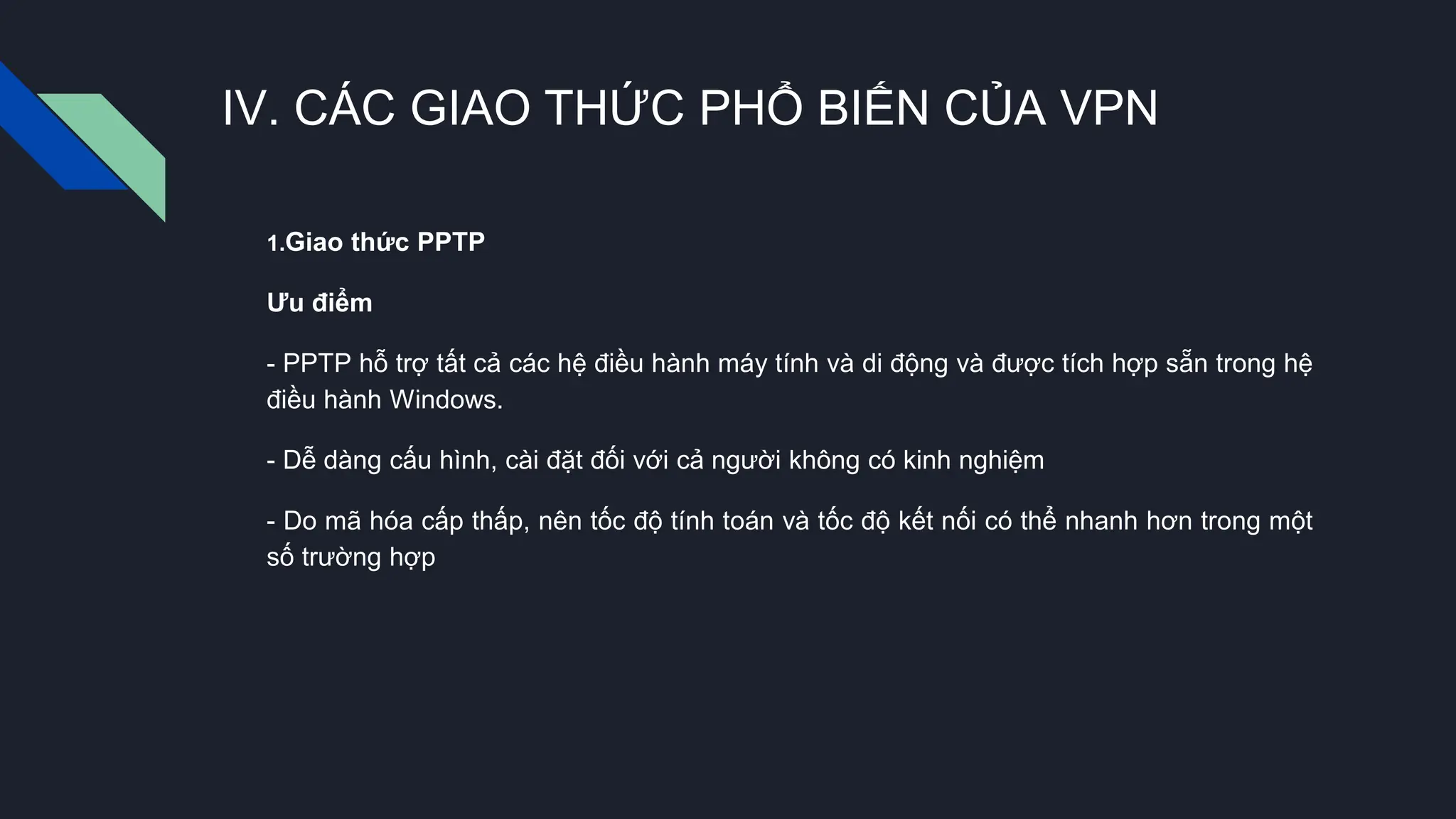 Giới thiệu về Mạng riêng ảo Vitual Private Network | PPTX