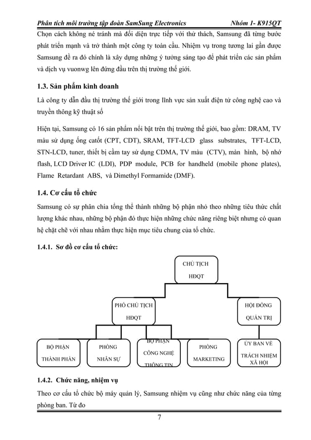 Giới thiệu về samsung qth | DOC