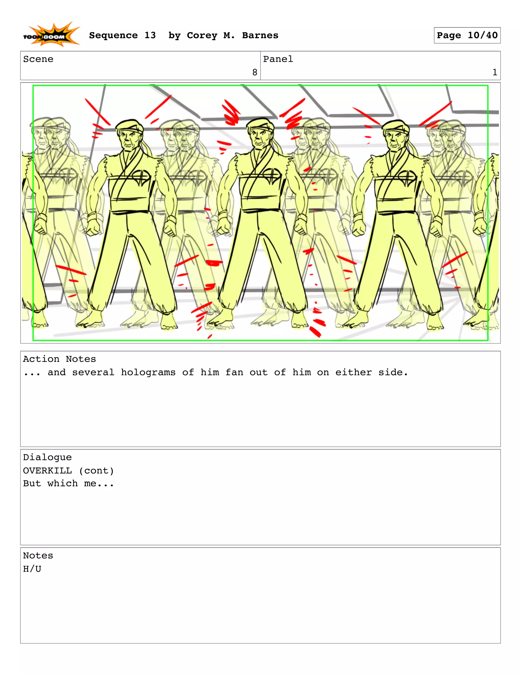 Community - GI Jeff - Storyboard Clean-Up | PDF
