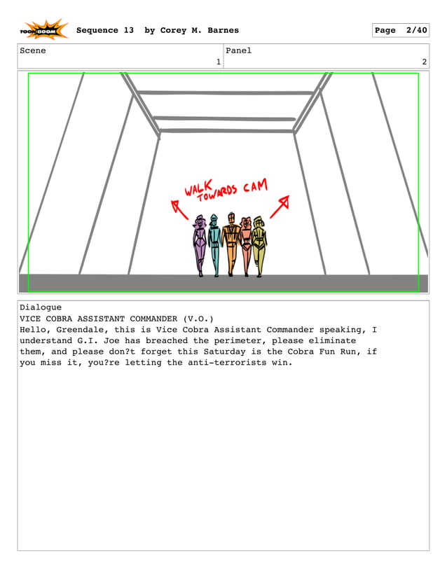 Community - GI Jeff - Storyboard Clean-Up | PDF