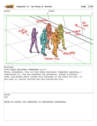 Community - GI Jeff - Storyboard Clean-Up | PDF