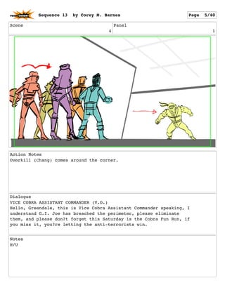 Community - GI Jeff - Storyboard Clean-Up | PDF