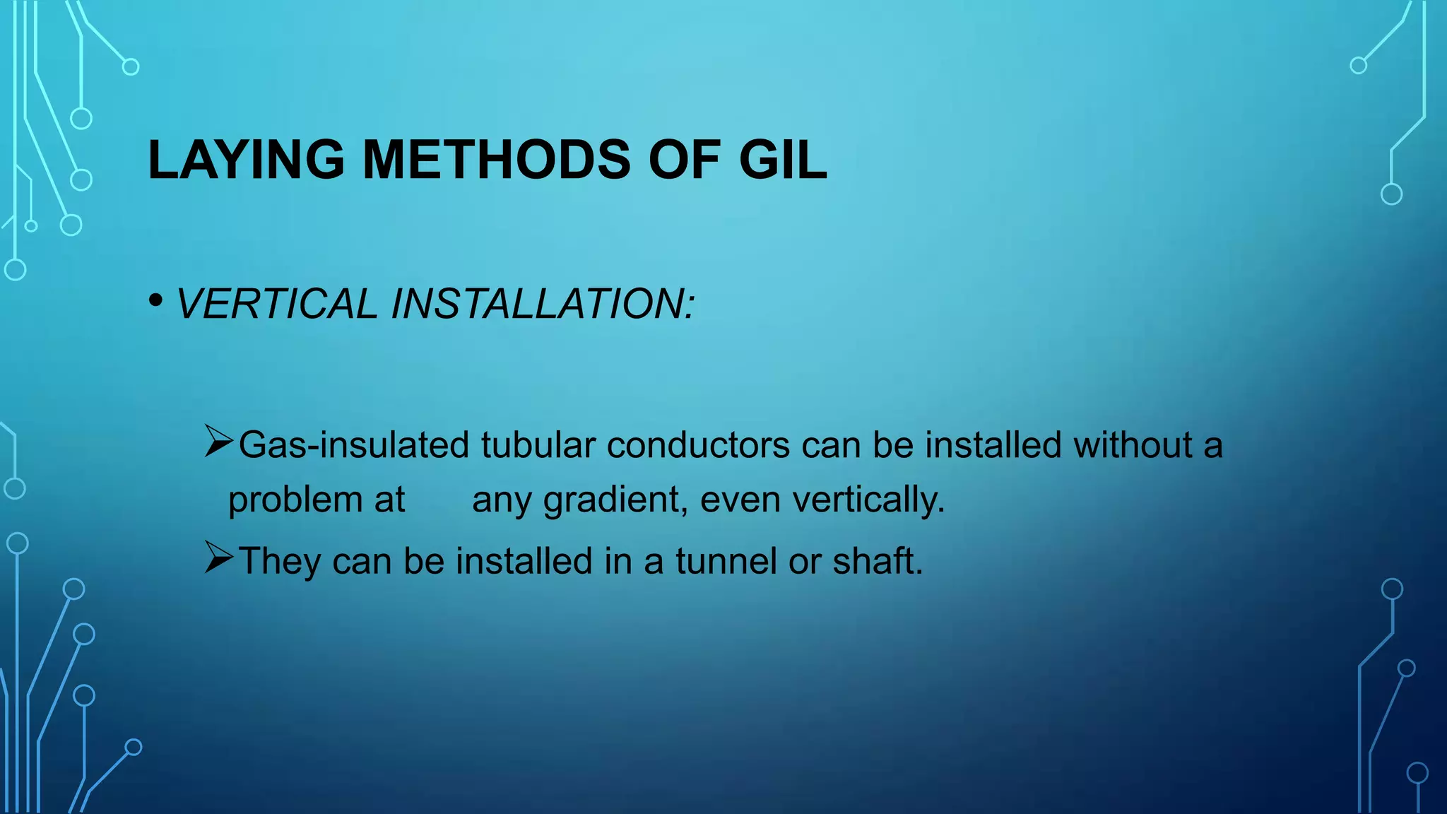 Gas insulated transmission line | PPTX