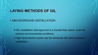 Gas insulated transmission line | PPTX