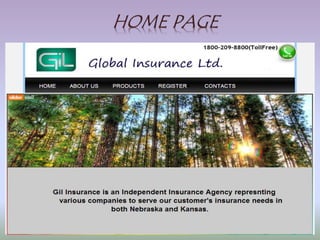 GLOBAL INSURANCE PVT LTD. | PPTX