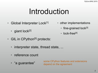 Global Interpreter Lock: Episode I - Break the Seal | PPT